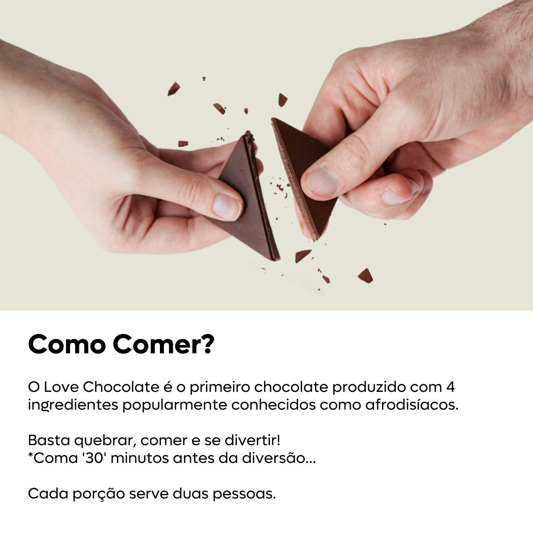 Love Chocolate | Chocolate do Amor | Chocolate Afrodisíaco